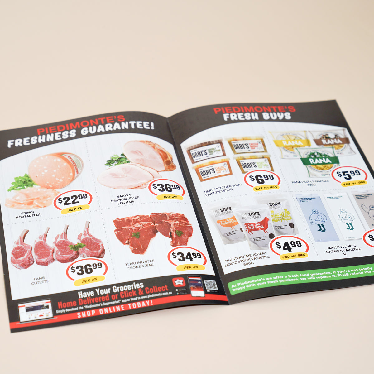 4pp A4 Brochure / Pamphlet