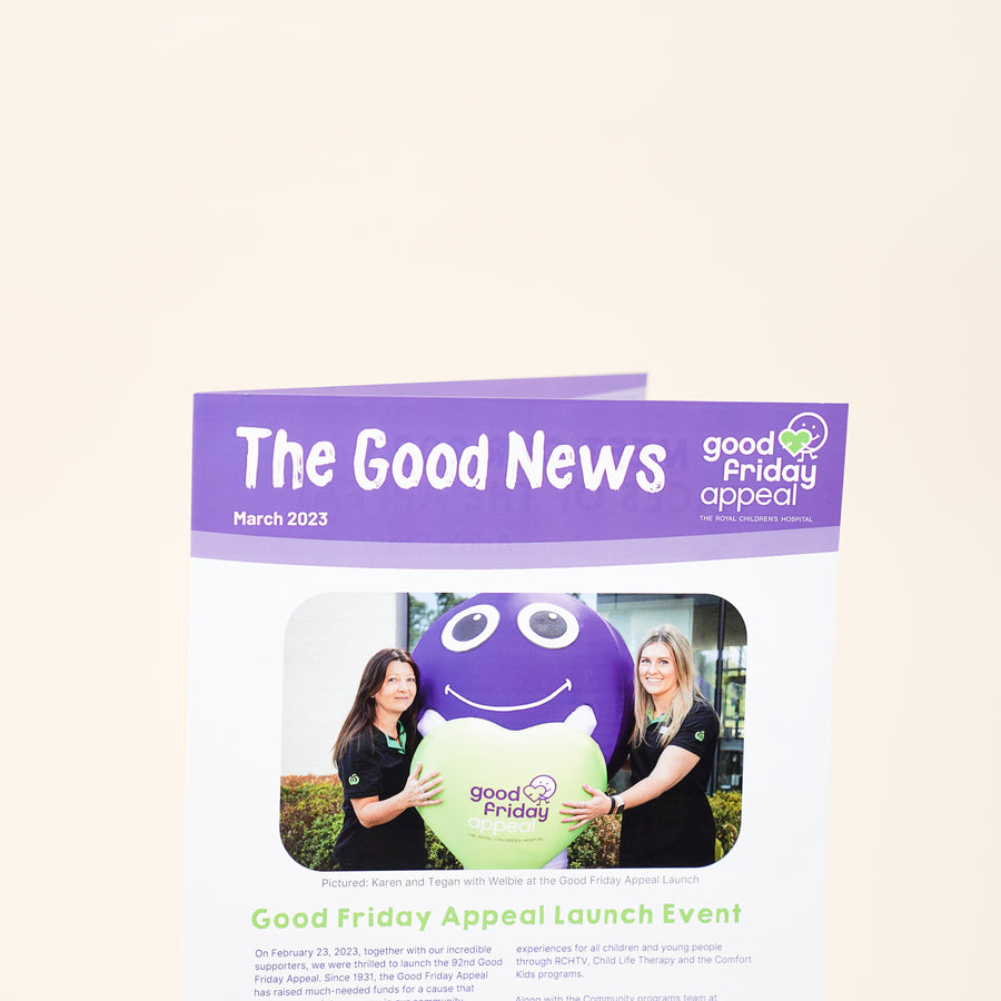 4pp A4 Brochure (Half Fold)