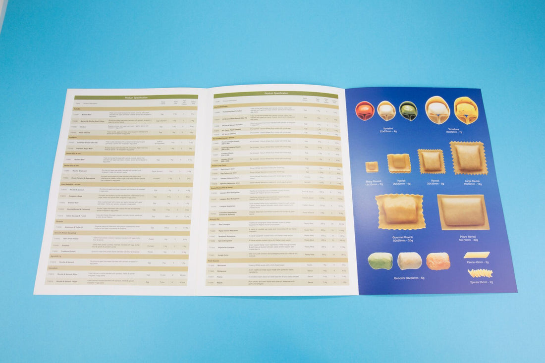 6pp A4 Brochure (Roll Fold)